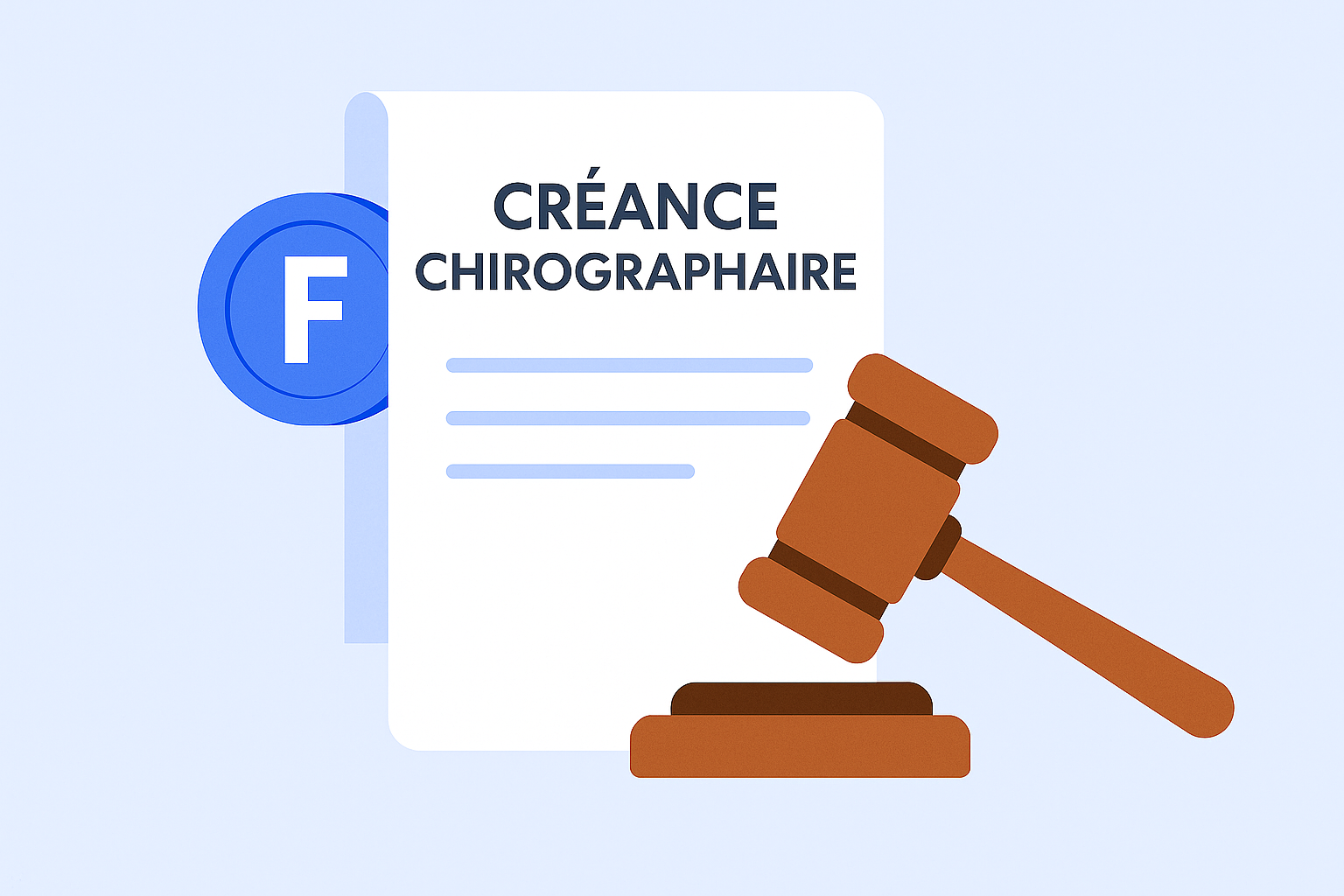 Définition: Créance chirographaire | RealAdvisor